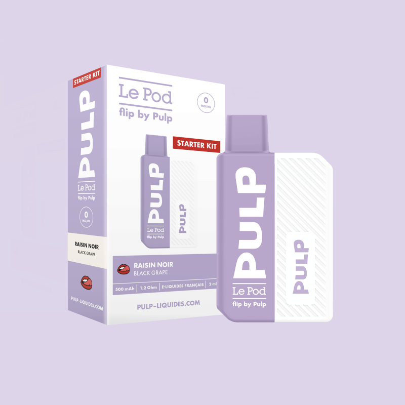 Le Pod Flip | Starter Kit - Raisin Noir